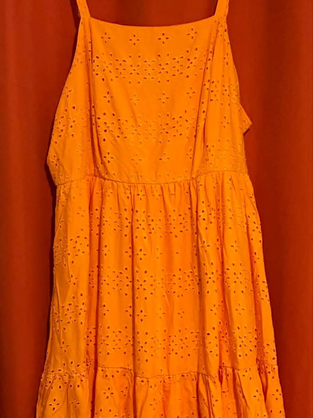 torrid | Dresses | Torrid Mini Wash Challis Eyelet Highneck Dress 2x ...